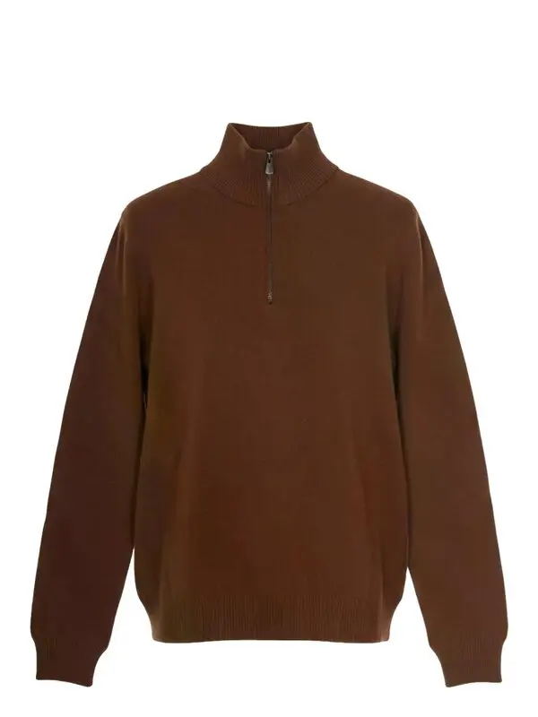 Alpha Studio Cashmere Sweater - Brown