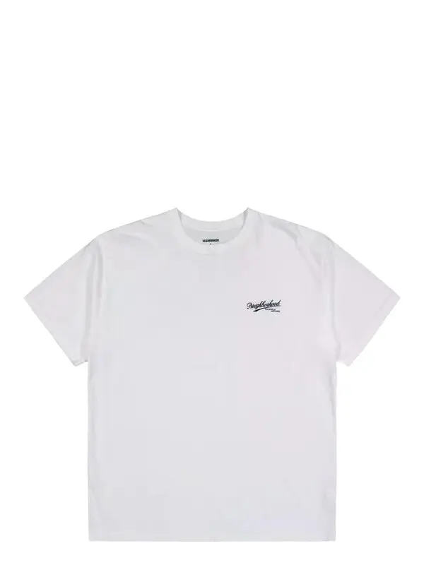 NEIGHBORHOOD Logo-printed Crew-neck T-shirt - White