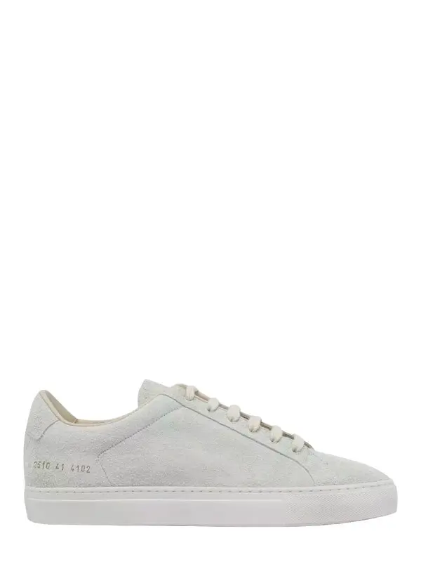 COMMON PROJECTS Logo-detail Suede Sneakers - Neutrals