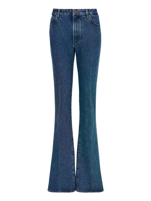 Balmain Flared-leg Jeans - Blue