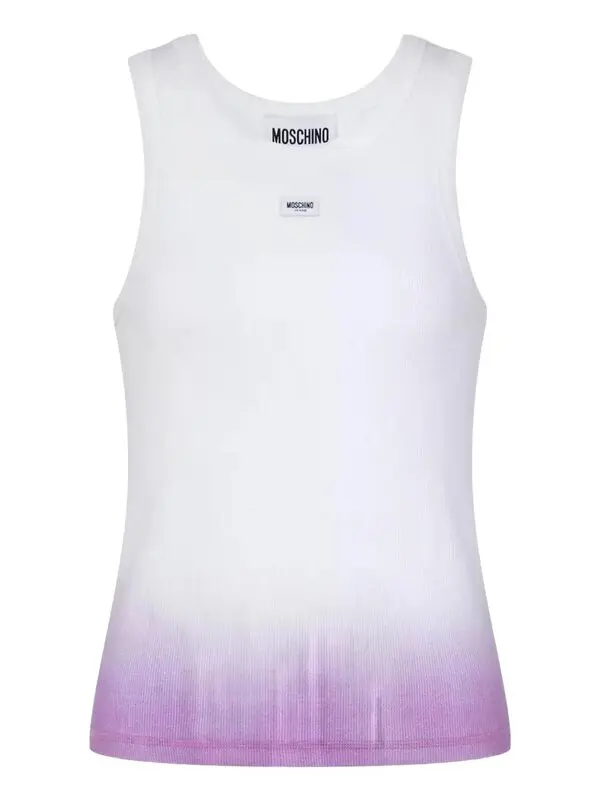 Moschino Ombre-effect Tank Top - White