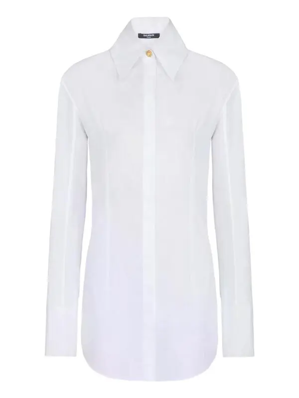 Balmain Long-sleeve Shirt - White