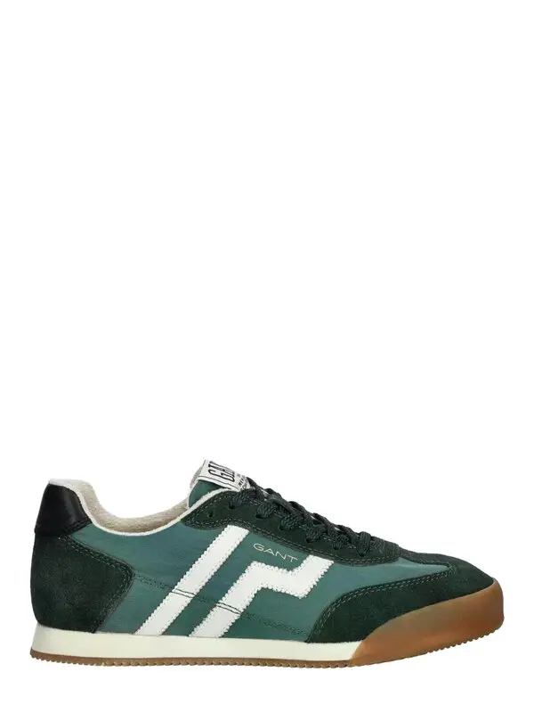Gant Striped Suede Sneakers - Green