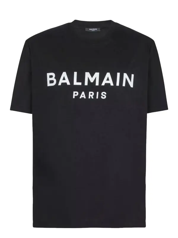 Balmain Logo-print T-shirt - Black