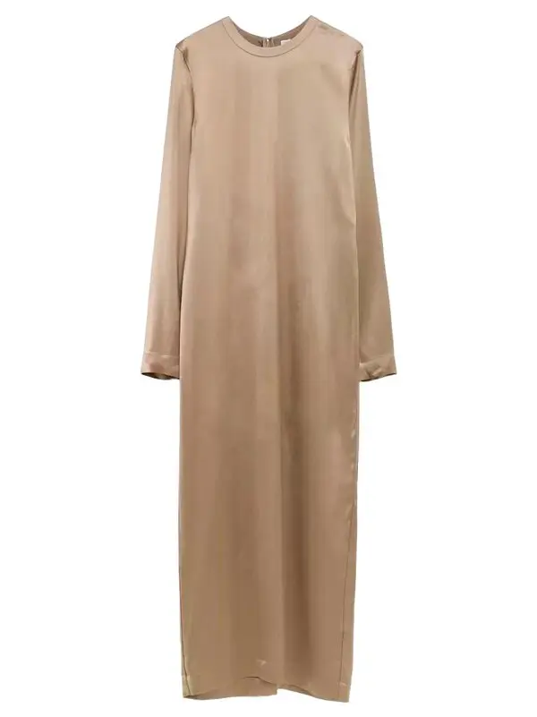 TOTEME Long-sleeved Maxi Dress - Neutrals