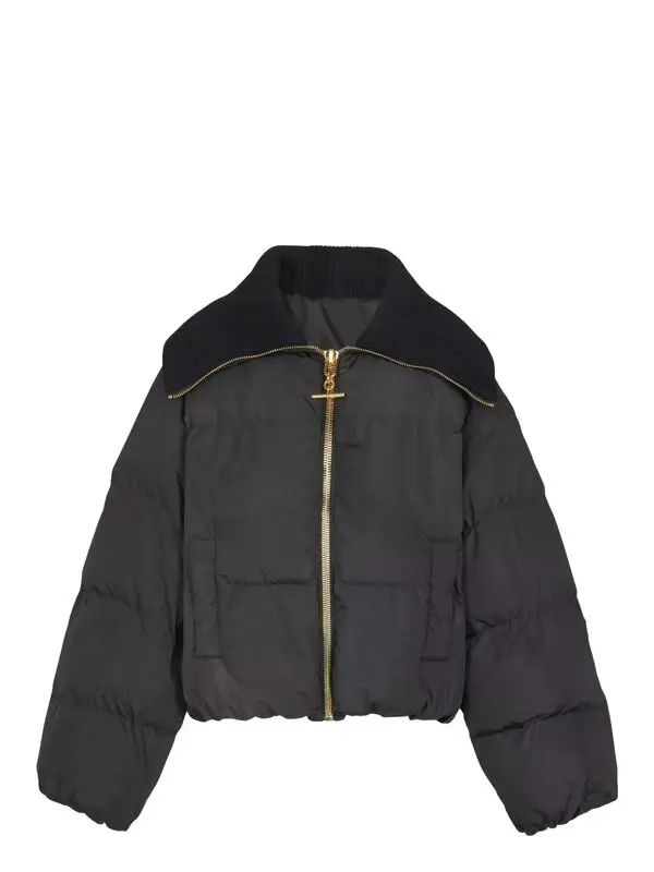 Balmain Padded Zip Jacket - Black