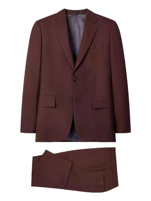 Paul Smith The Brierley Two-button Wool Suit - Red