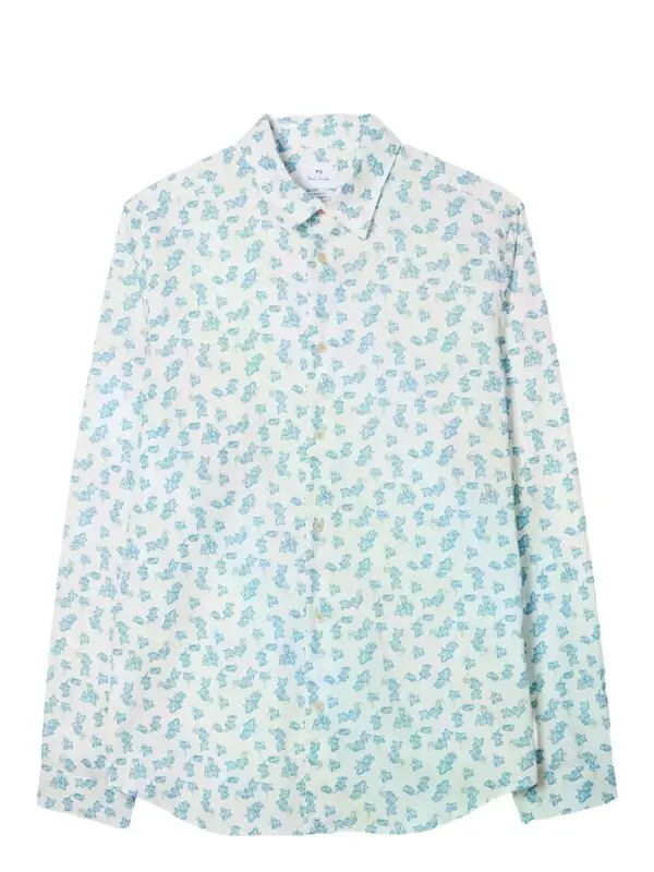 Paul Smith Floral-print Shirt - White