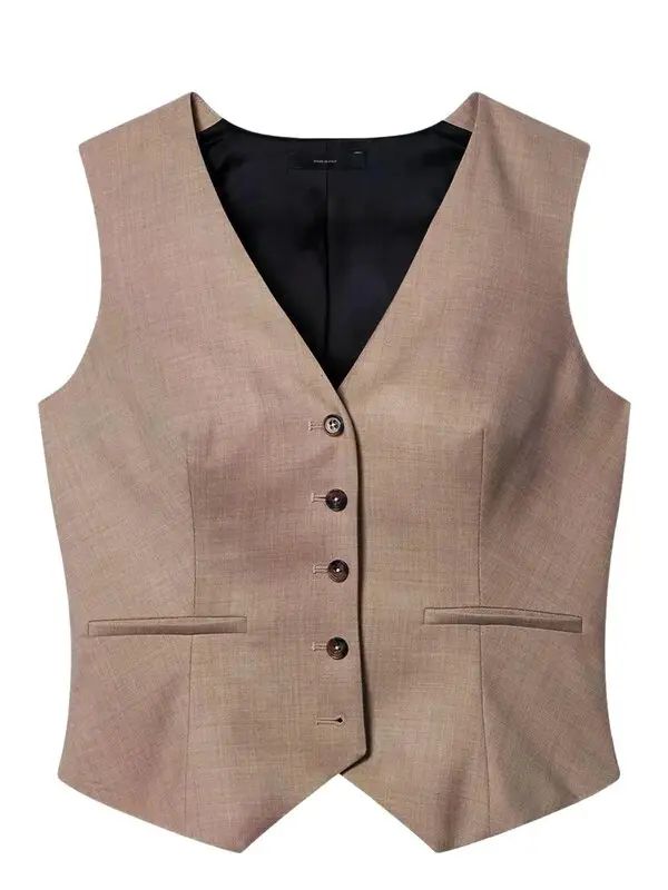 Paul Smith Buttoned Waistcoat - Neutrals