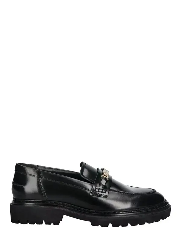 Gant Ivyhill Chain Lug-sole Loafers - Black