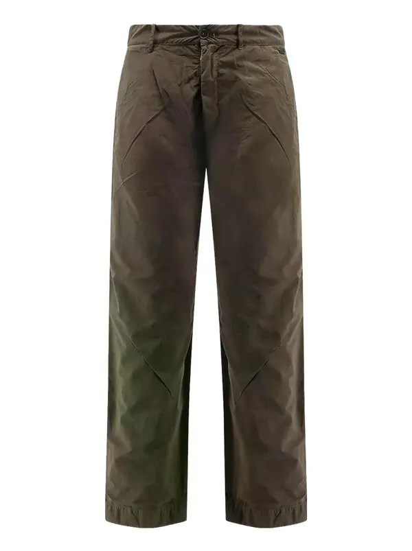 MASSIMO OSTI STUDIO Button-fastening Trousers - Green