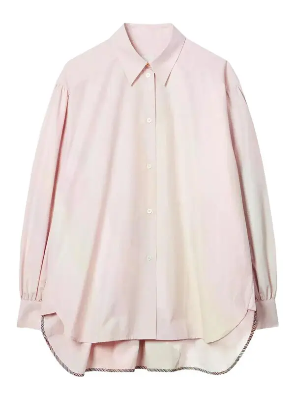 Paul Smith Stripe-trim Shirt - Pink