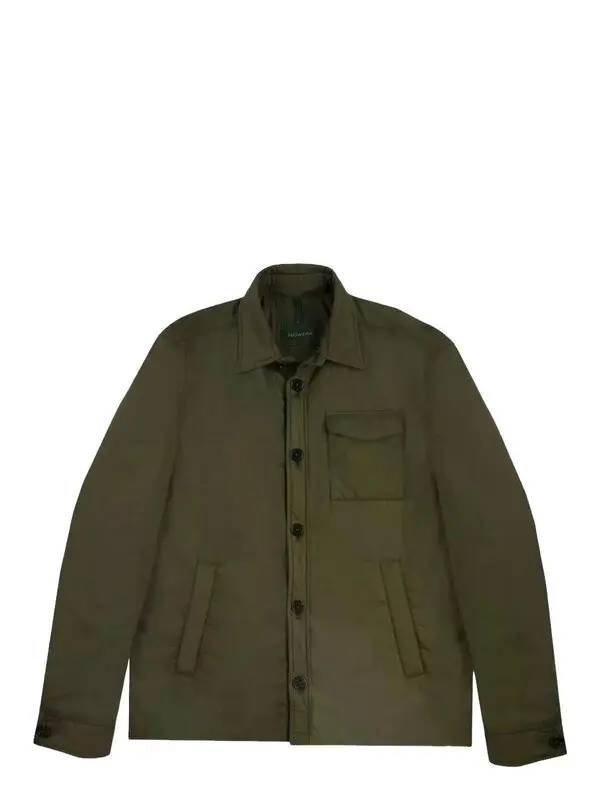 SLOWEAR Padded Overshirt - Green