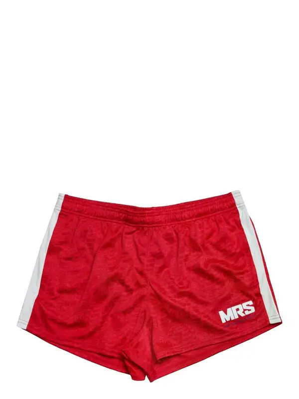 Nike Logo-patch Shorts - Red