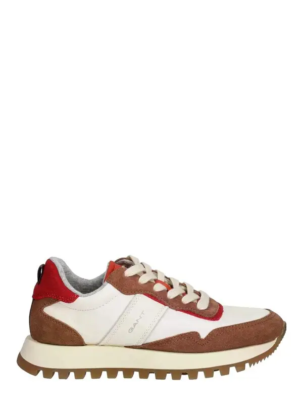 Gant Panelled Lace-up Sneakers - White
