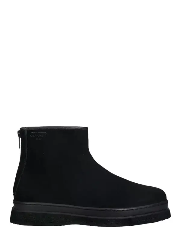 Gant Ankle Zip-up Boots - Black