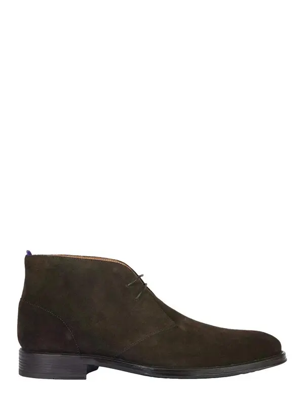 Paul Smith Lace-up Suede Desert Boots - Brown