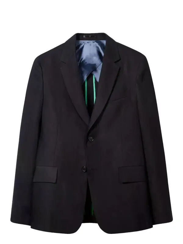 Paul Smith Linen Blazer - Blue