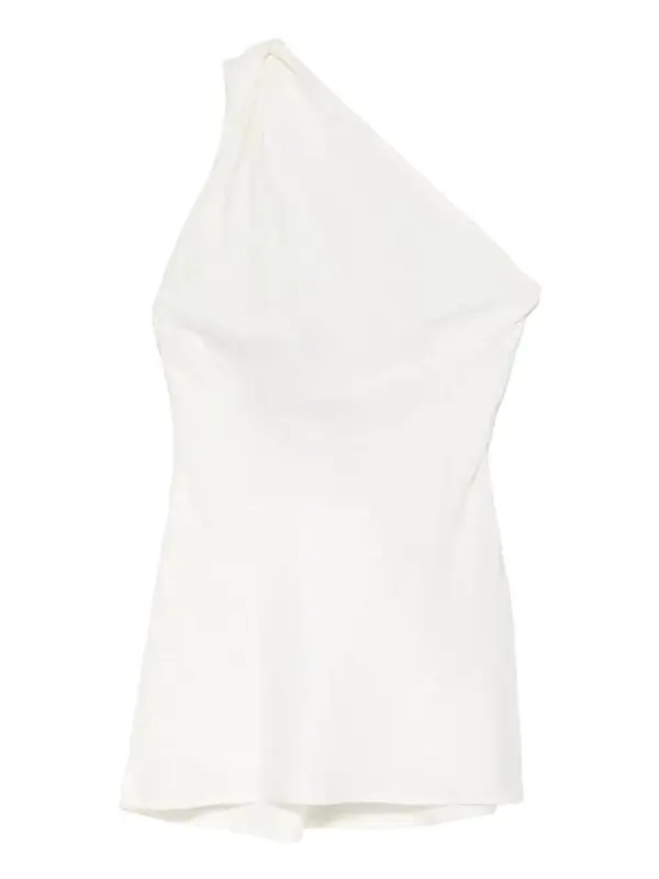 Faithfull The Brand Agua One-shoulder Top - White