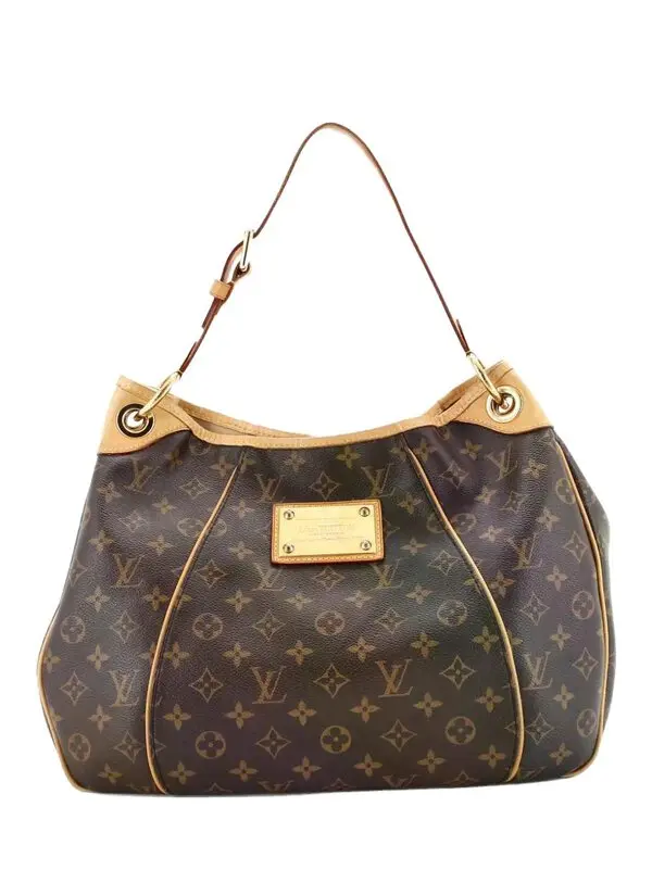 LOUIS VUITTON Galliera Handbag Monogram Canvas Pm Hobo - Brown