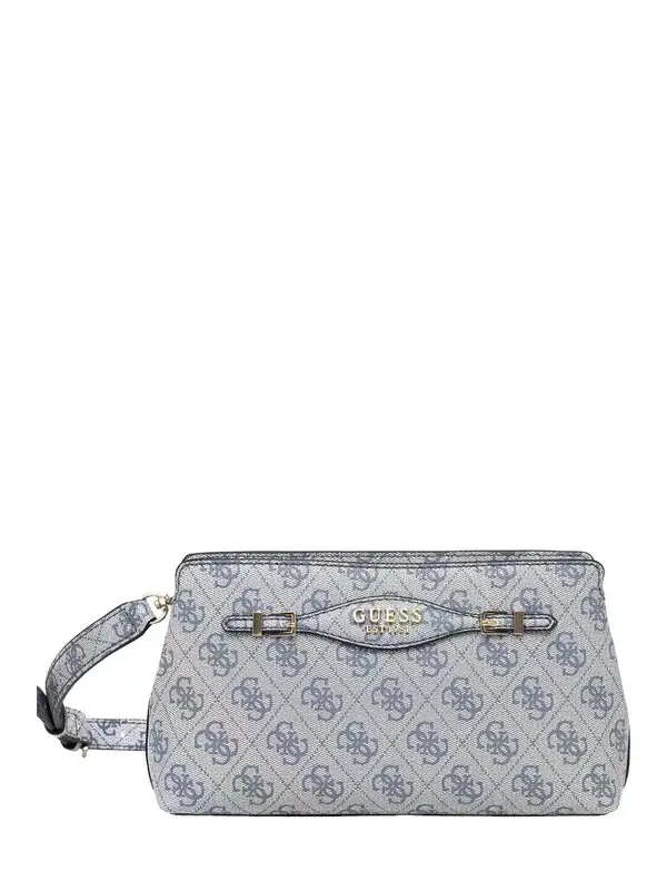 Guess Mini Katya 4g Logo Crossbody Bag - Blue