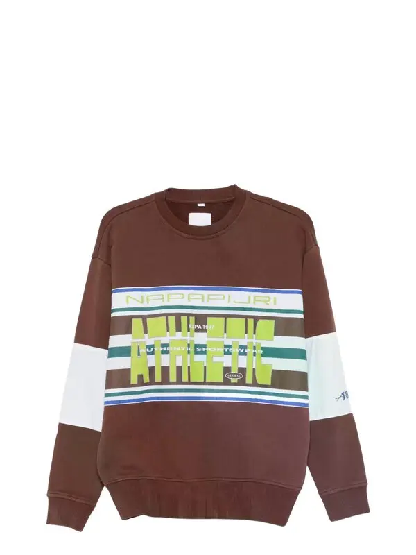 NAPAPIJRI X Martin Rose Lamont Sweatshirt - Brown