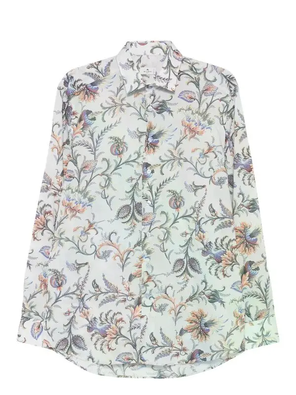 Etro Floral Shirt - Blue