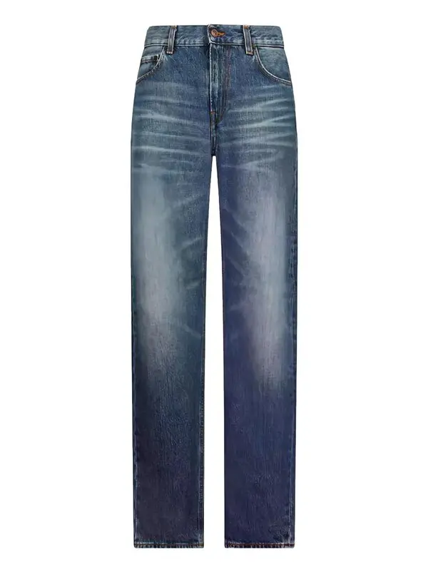 HAIKURE Cleo Straight Leg Jeans - Blue