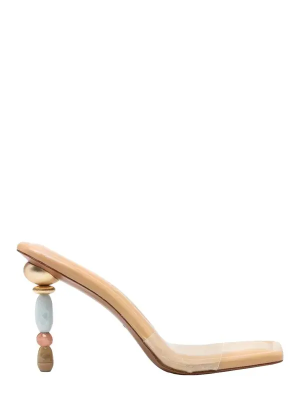 Cult Gaia 100mm Mahina Sandals - White