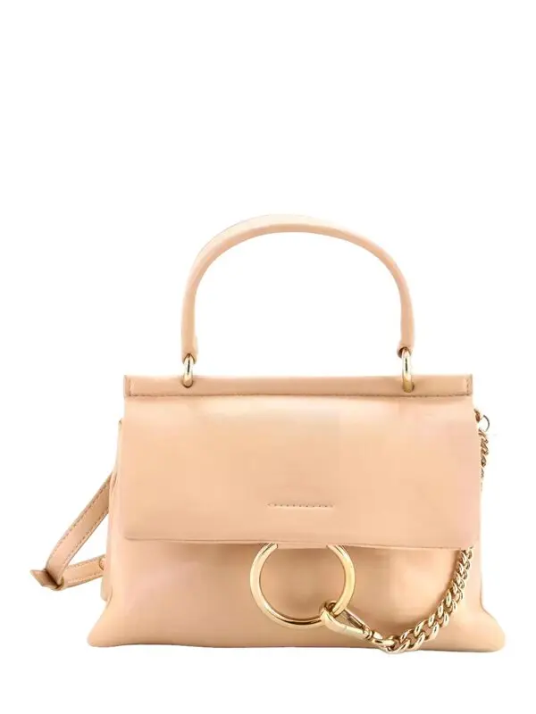 Chloé Faye Top Handle Small Satchel - Neutrals