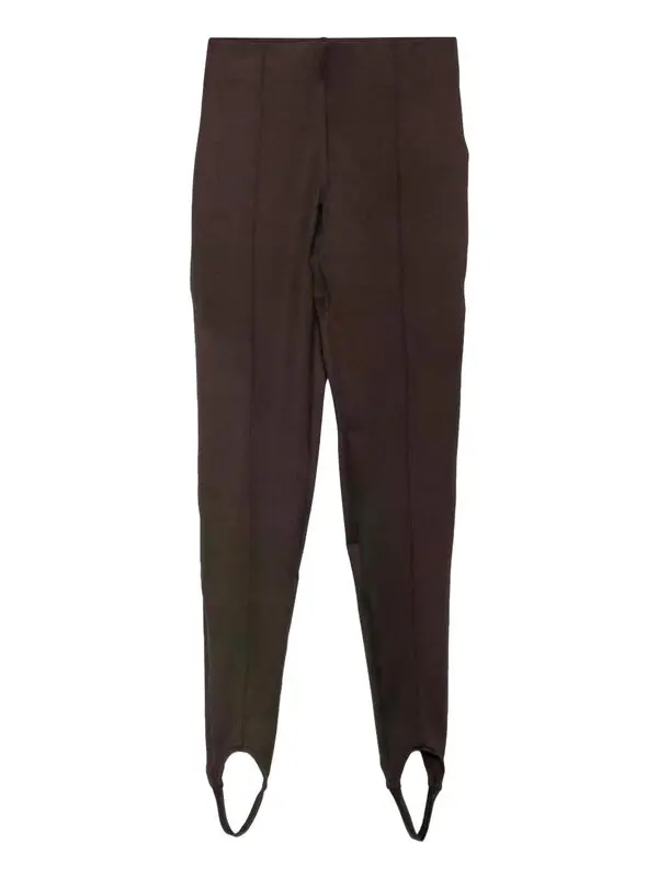 THE FRANKIE SHOP Stirrup Leggings - Brown