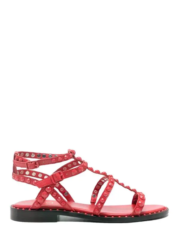 Ash Precious Studded Sandals - Red