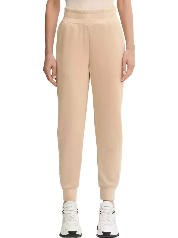 Guess Logo-print Track Pants - Neutrals