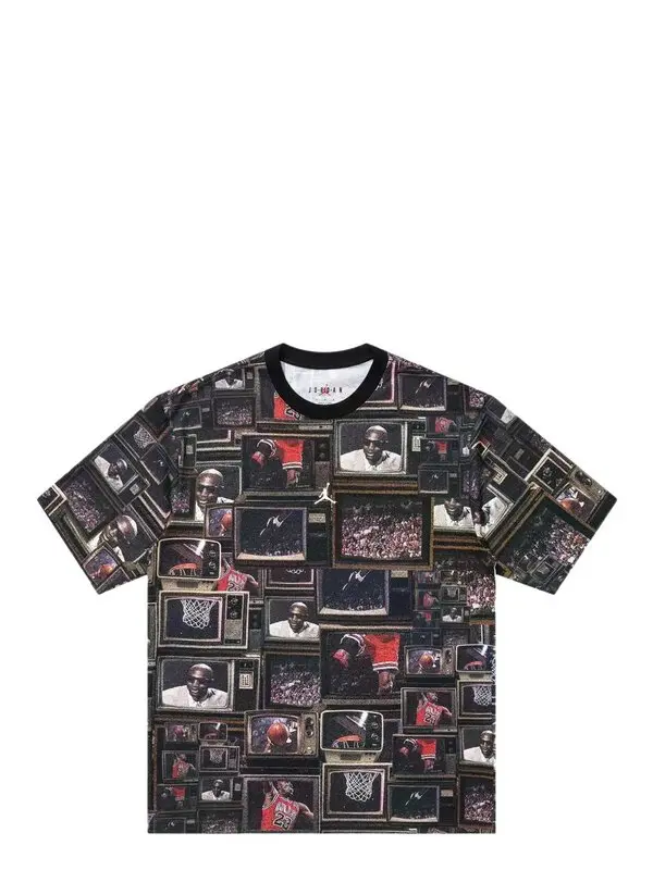 JORDAN Brooklyn Graphic-print T-shirt - Black