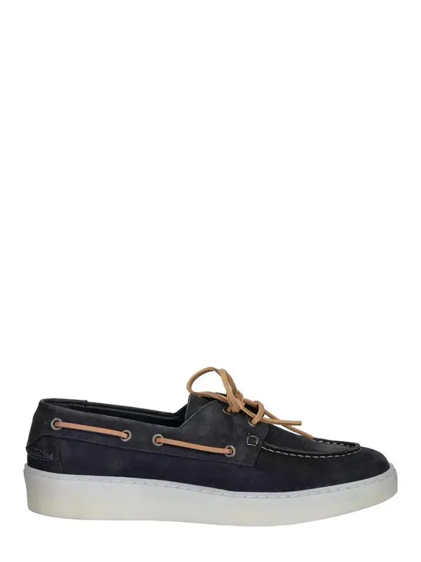 Guess Lace-up Boat Shoes - Blue