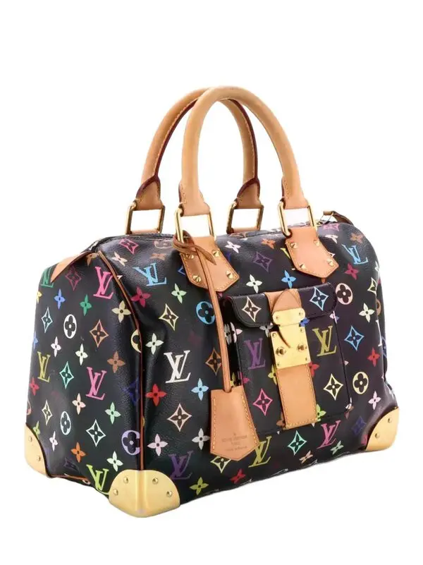 LOUIS VUITTON Speedy 30 Satchel - Black