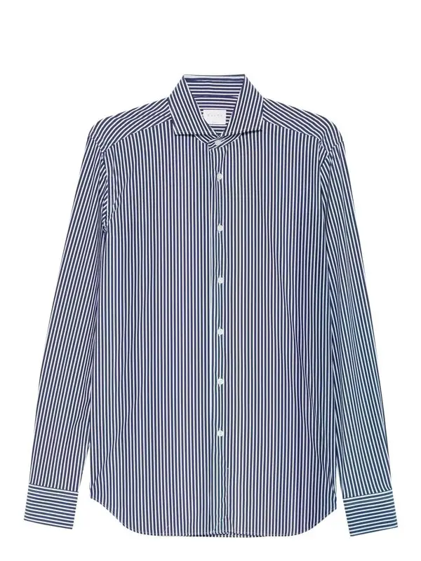 XACUS Striped Shirt - Blue