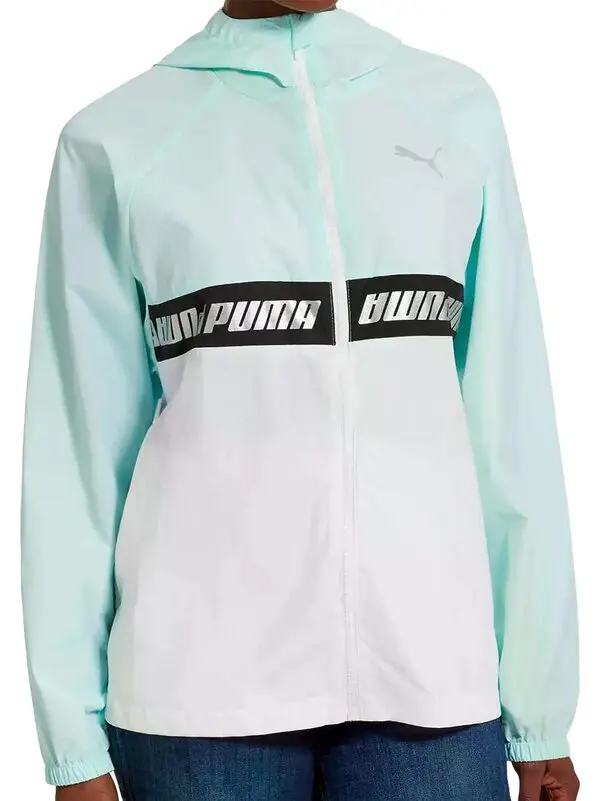 PUMA Logo-band Jacket - Blue