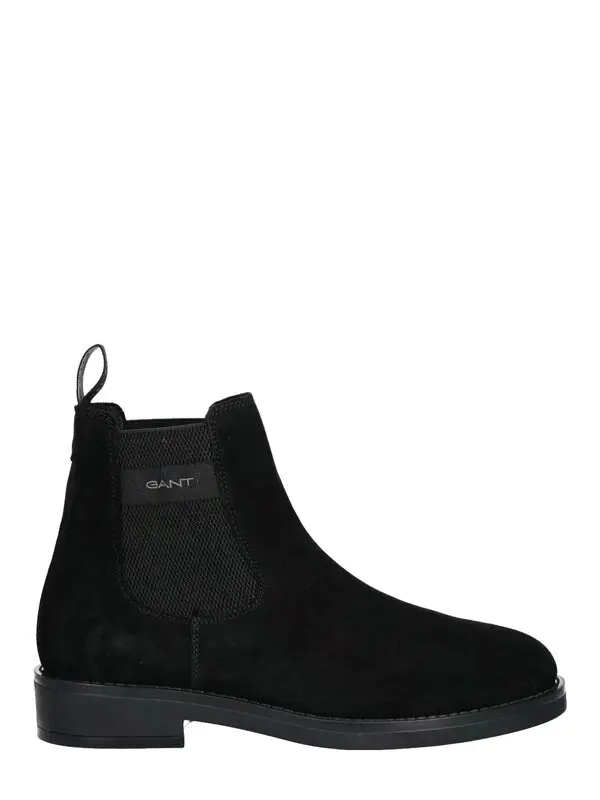 Gant Elasticated-panel Ankle Boots - Black