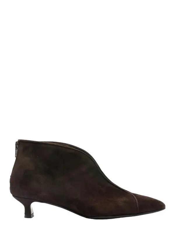 L ARIANNA Pointed-toe Ankle Boots - Brown