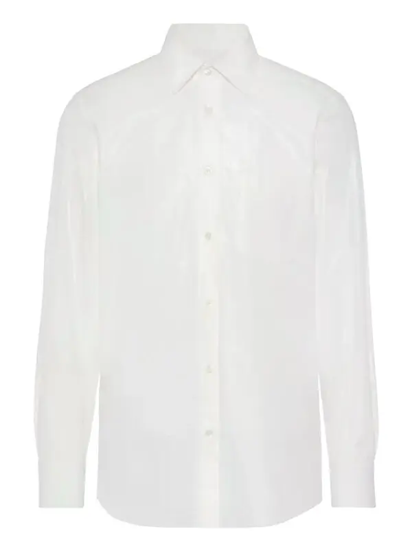MAISON MARGIELA Long-sleeved Shirt - White