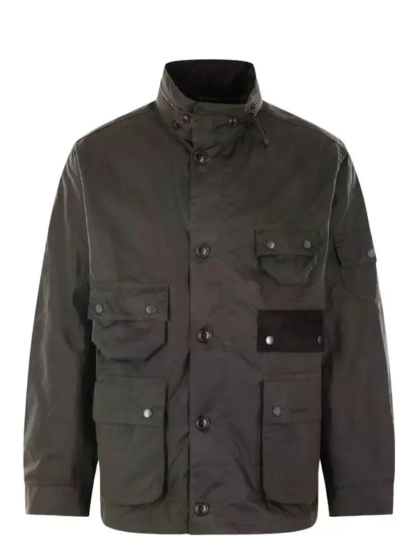 Barbour Logo-embroidered Jacket - Green