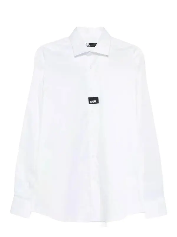 Karl Lagerfeld Logo-motif Shirt - White