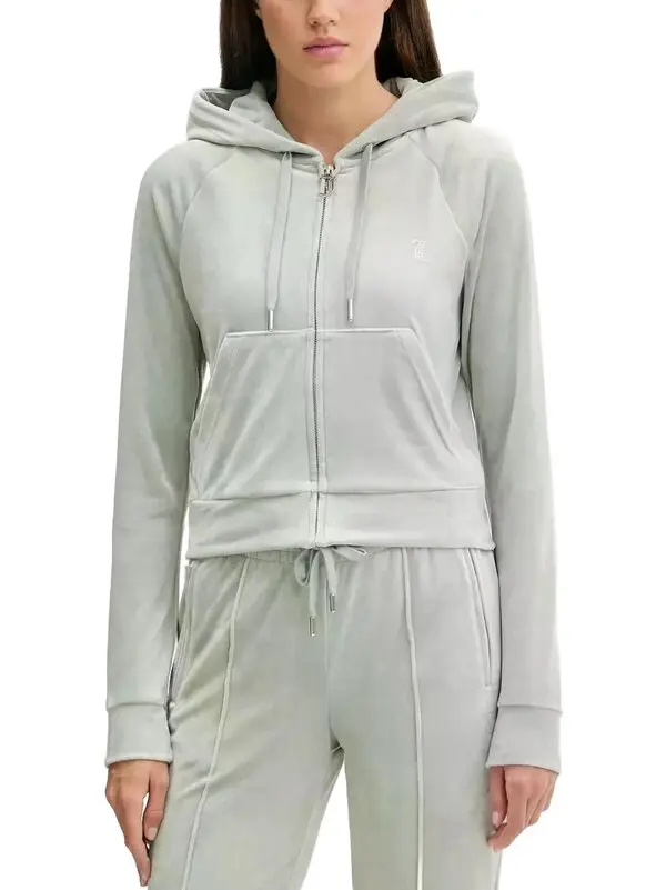 Juicy Couture Zip-up Hoodie - Grey