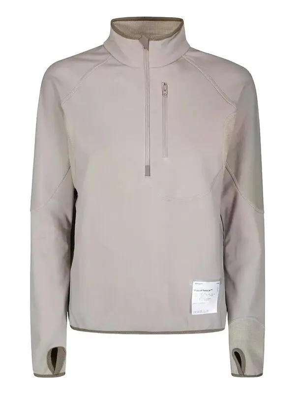Satisfy Half-zip Top - Neutrals