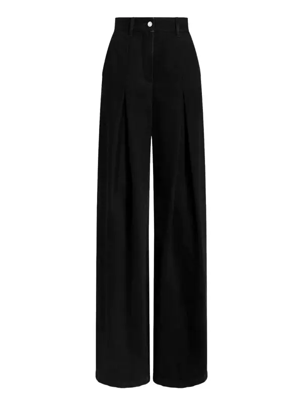 Dolce & Gabbana Pleated Jeans - Black