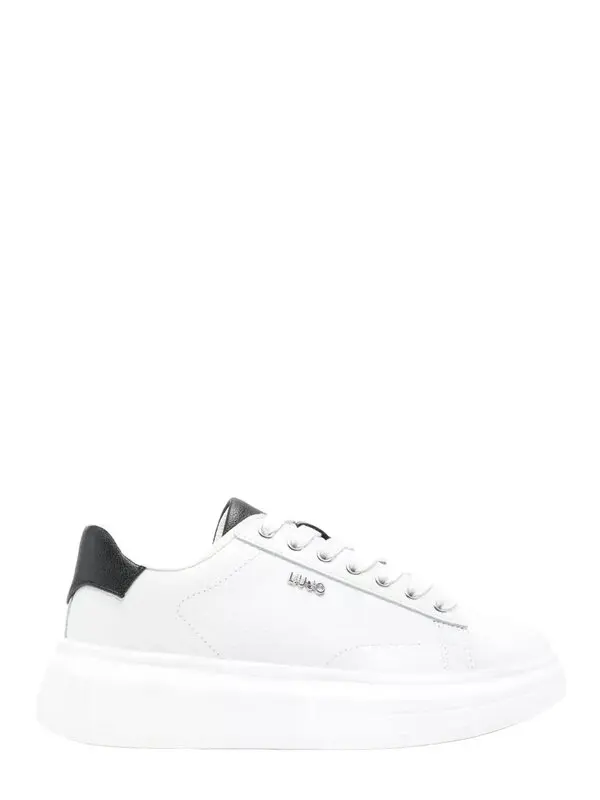 Liu Jo 55mm Babol 01 Leather Sneakers - White