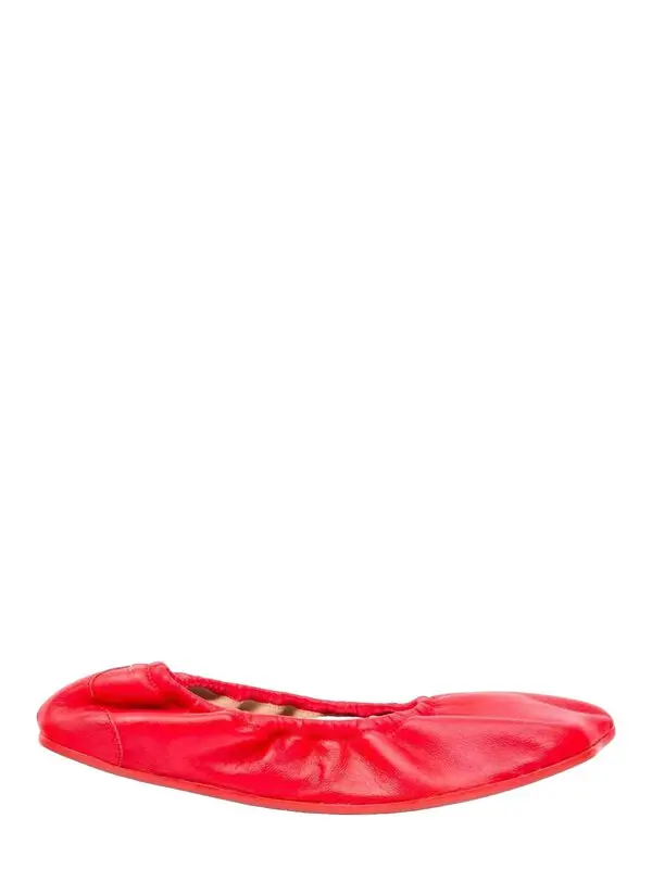 MAISON MARGIELA Gathe Ballet Flats - Red