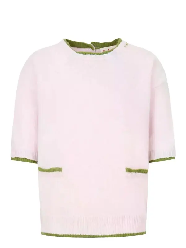 Marni Three-quarter Sleeves Sweater - Pink
