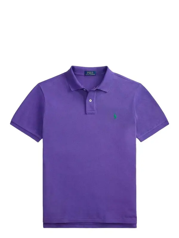 Polo Ralph Lauren Embroidered Polo Shirt - Purple